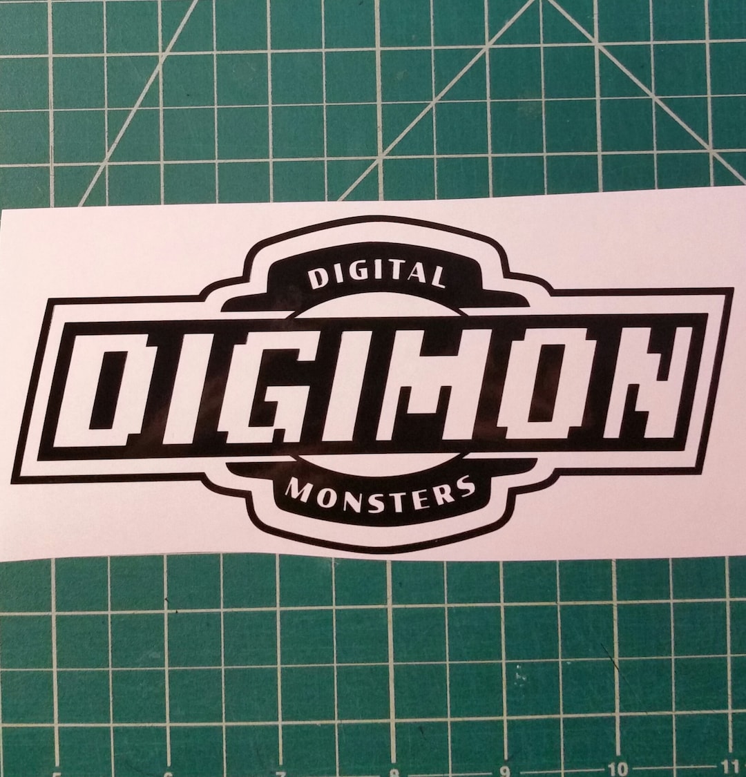 Digimon Logo Decal - Etsy