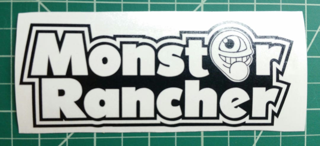 Monster Rancher Logo Decal - Etsy