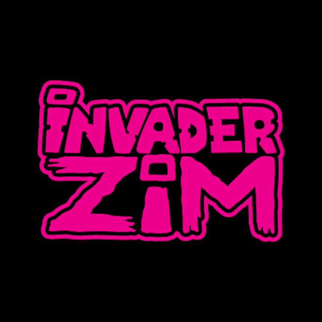 Invader Zim Logo Decal - Etsy