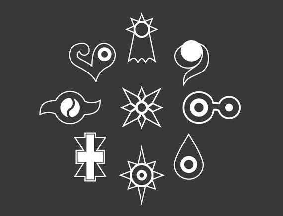 Digimon Digicrest Decals | Etsy