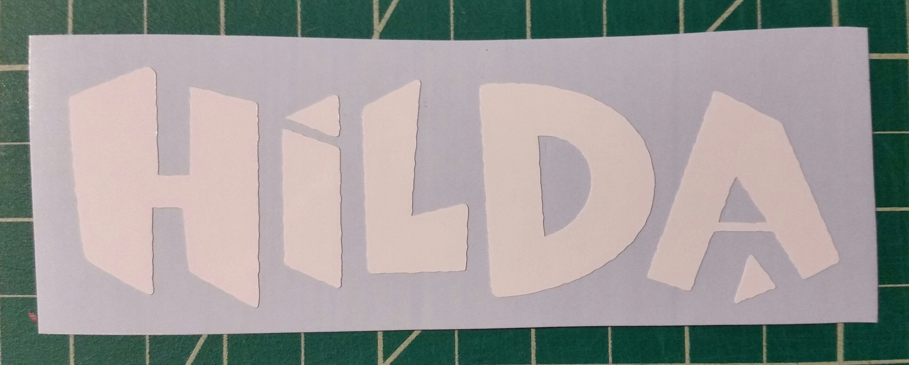 Hilda Logo Decal - Etsy