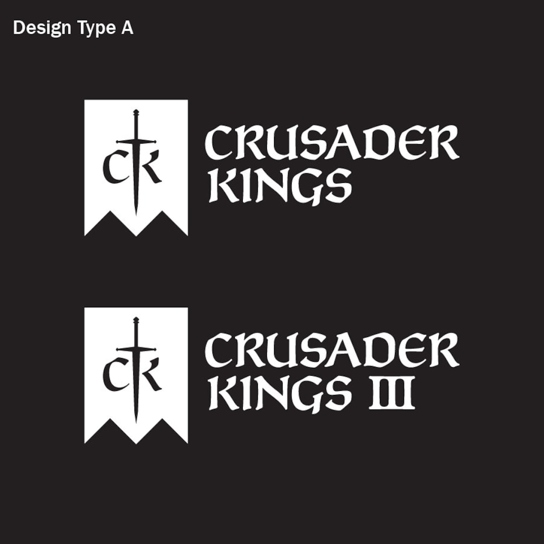 Crusader Kings Logo Decal - Etsy