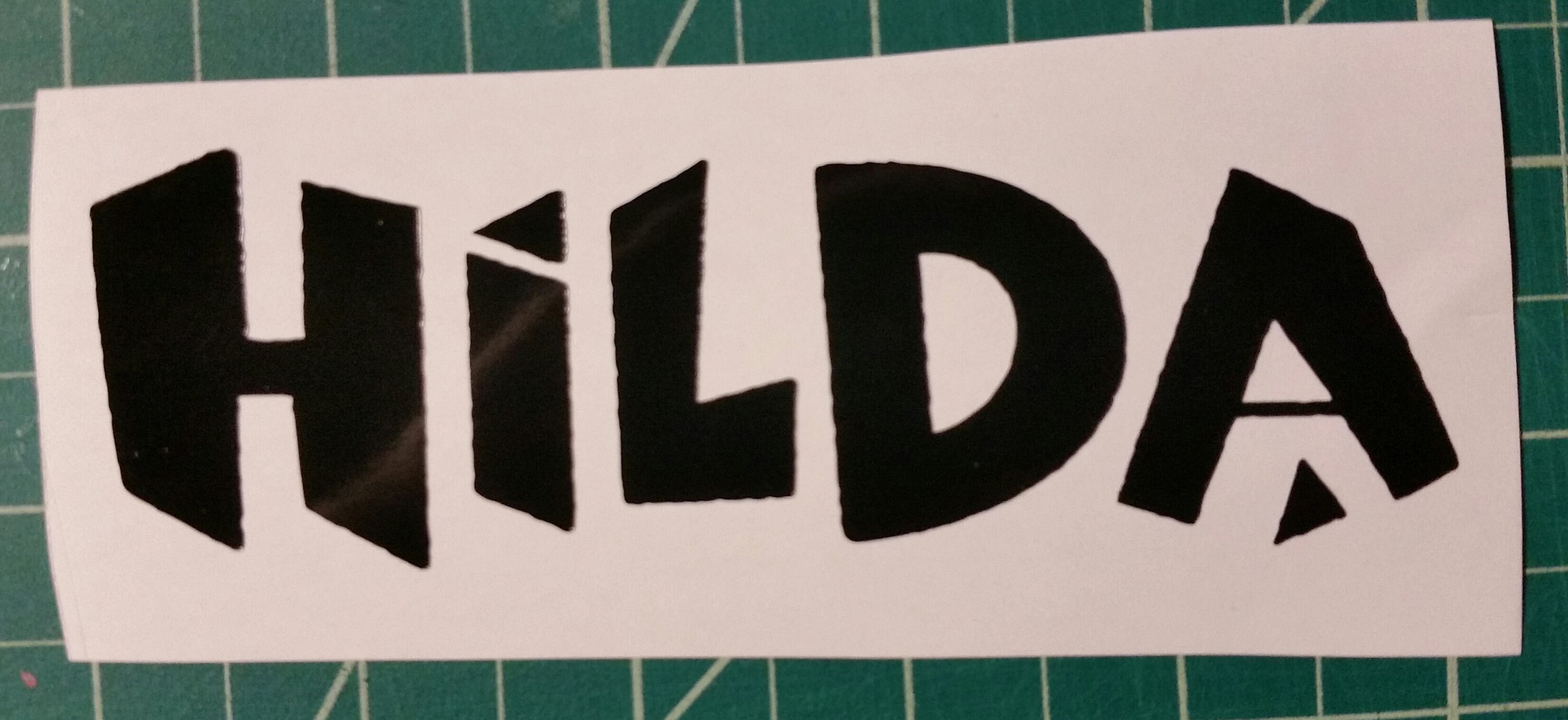 Hilda Logo Decal | Etsy