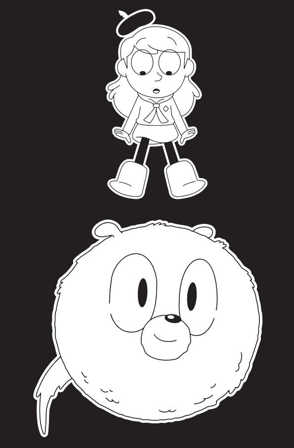 Hilda Character and Creature Decals | Etsy