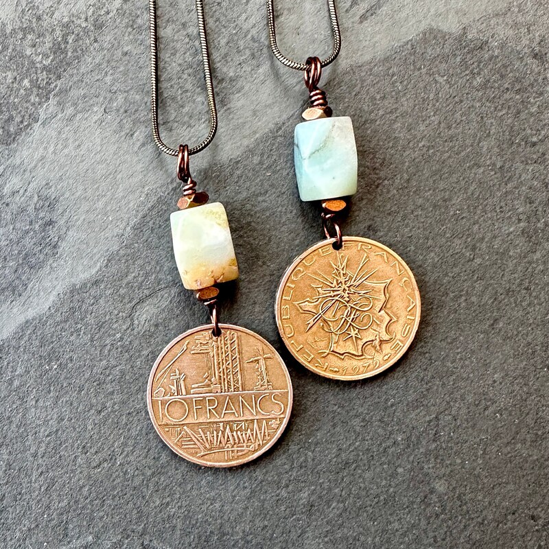Cut Coin Necklace - Etsy