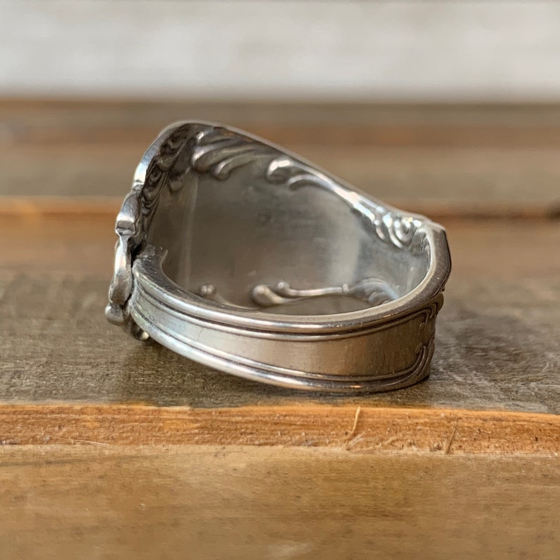 Sterling Silver Vintage Spoon Ring Single Wrap Spoon Ring - Etsy