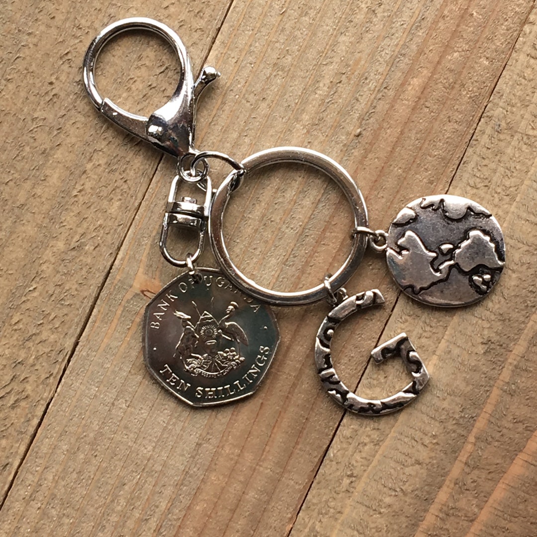 Missions Keychain, World Coin, Matthew 28:19, Missionary Gift - Etsy