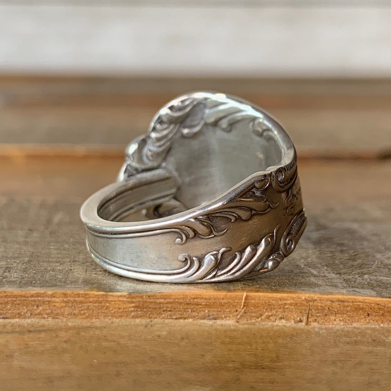 Sterling Silver Vintage Spoon Ring Single Wrap Spoon Ring - Etsy