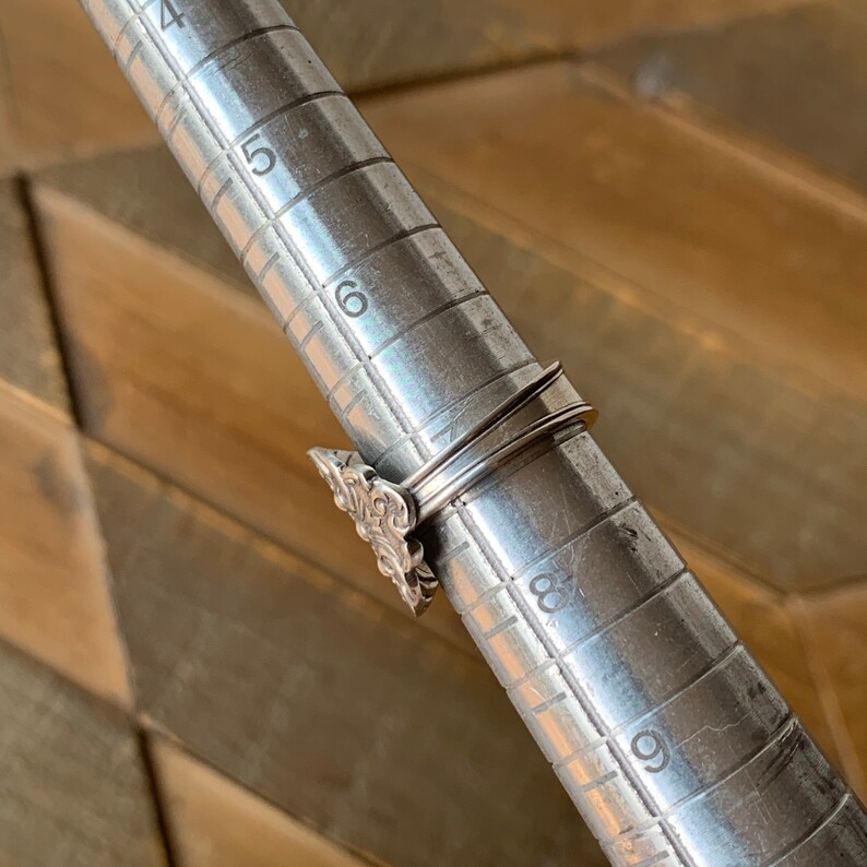 Sterling Silver Vintage Spoon Ring Single Wrap Spoon Ring - Etsy