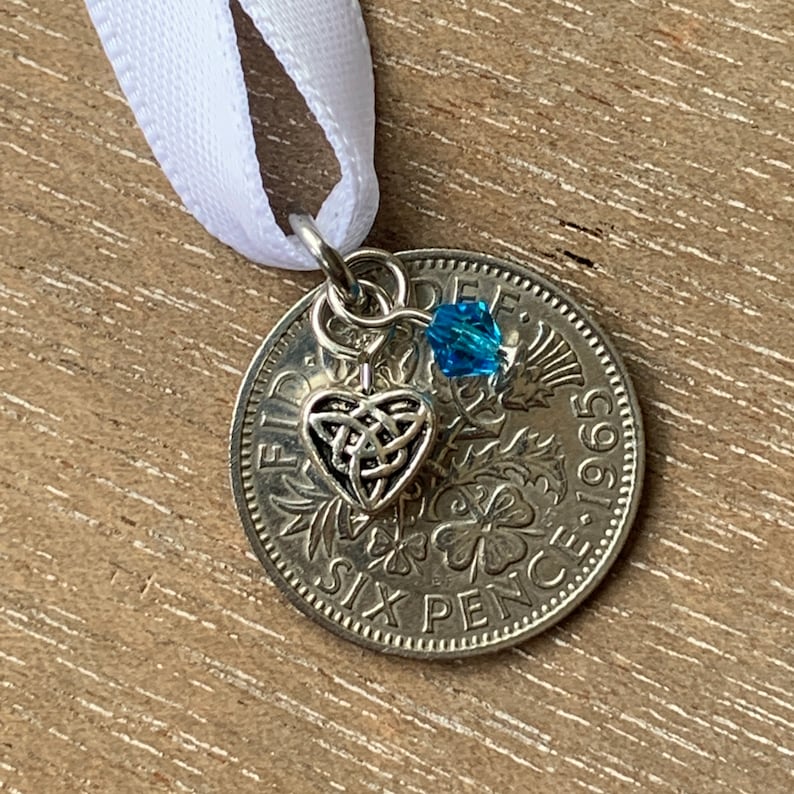 Wedding Sixpence Coin Bride Gift Lucky Silver Sixpence - Etsy