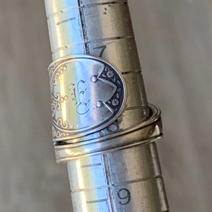 Unique Spoon Ring, Sterling Silver, Statement Ring, Vintage Jewelry ...