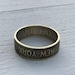 NYC Transit Token Ring, New York City, Brass Band, Upcycled Jewelry ...