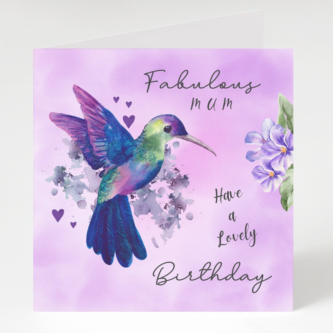Mum Birthday Card Happy Birthday Card Mum Birthday Card For Etsy UK Mum Birthday Card Happy Birthday Card Mum Birthday Card For Etsy UK