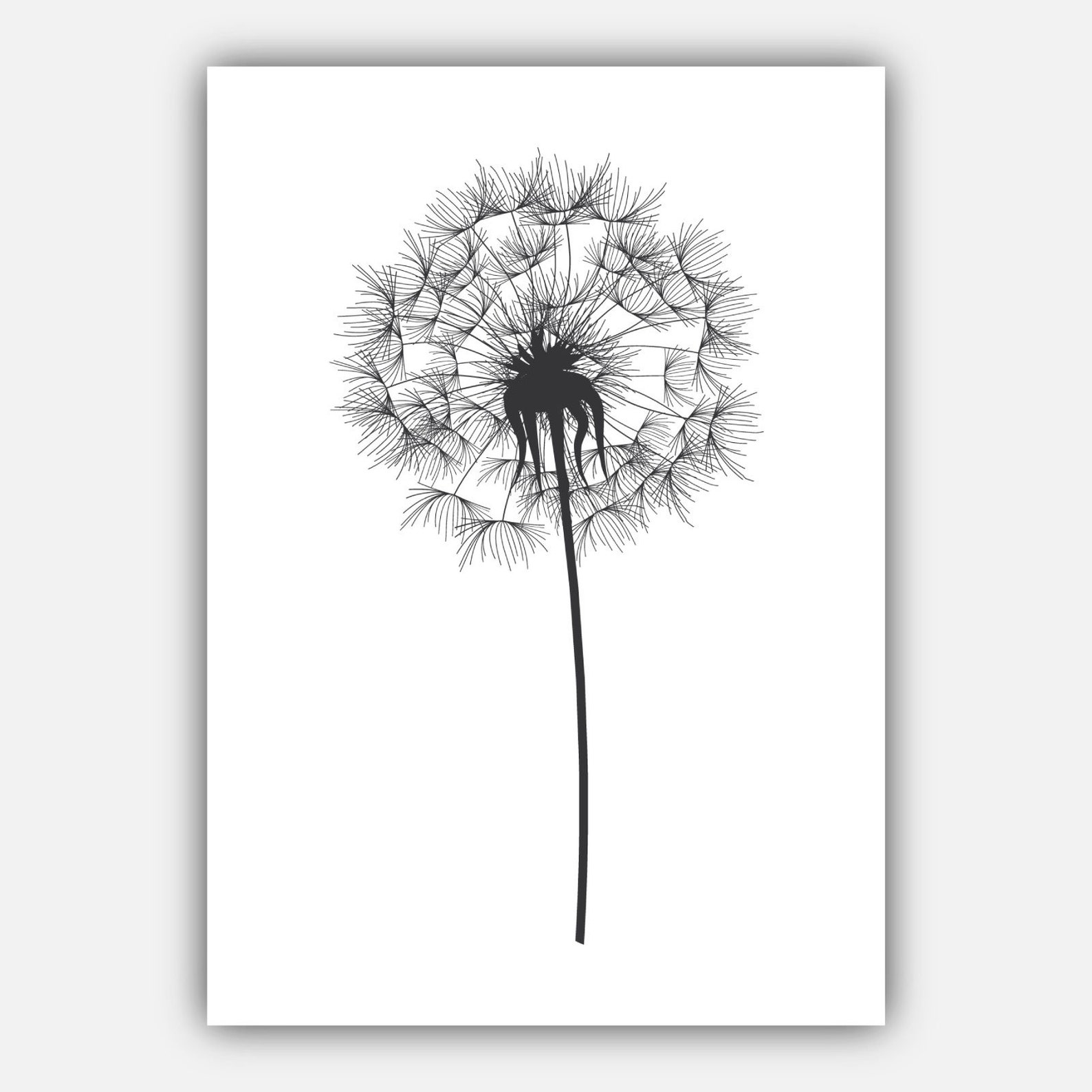 DANDELIONS Set of 3 Gallery Wall Art Prints Dandelion Flower | Etsy