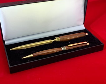 Letter Opener Pen Set - Etsy