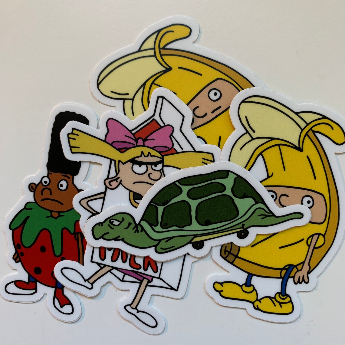 Hey Arnold Sticker Pack With Lockjaw Etsy