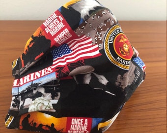 Marine Face Mask - Etsy