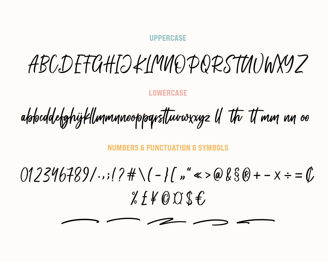 Script Font Cursive Font Cricut Font Handwritten Font - Etsy