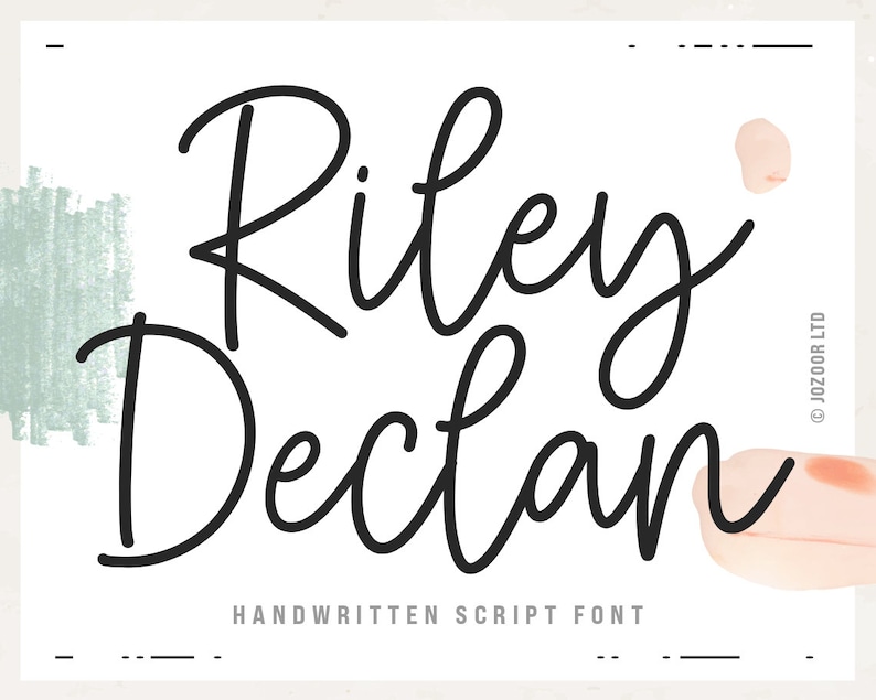 Script Font, Cursive Font, Cricut Font, Handwritten Font, Signature ...