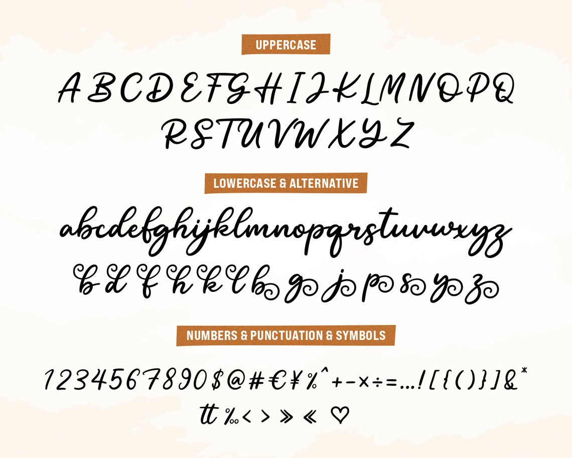 Script Font Cursive Font Cricut Font Wedding Font Script - Etsy