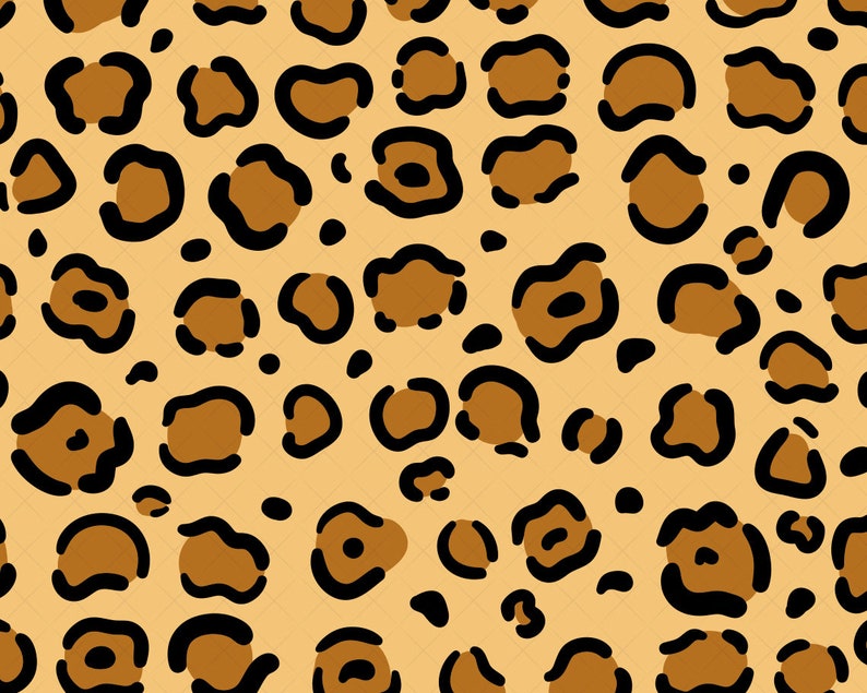 Leopard Print SVG Cheetah Print Svg Leopard Print Leopard - Etsy