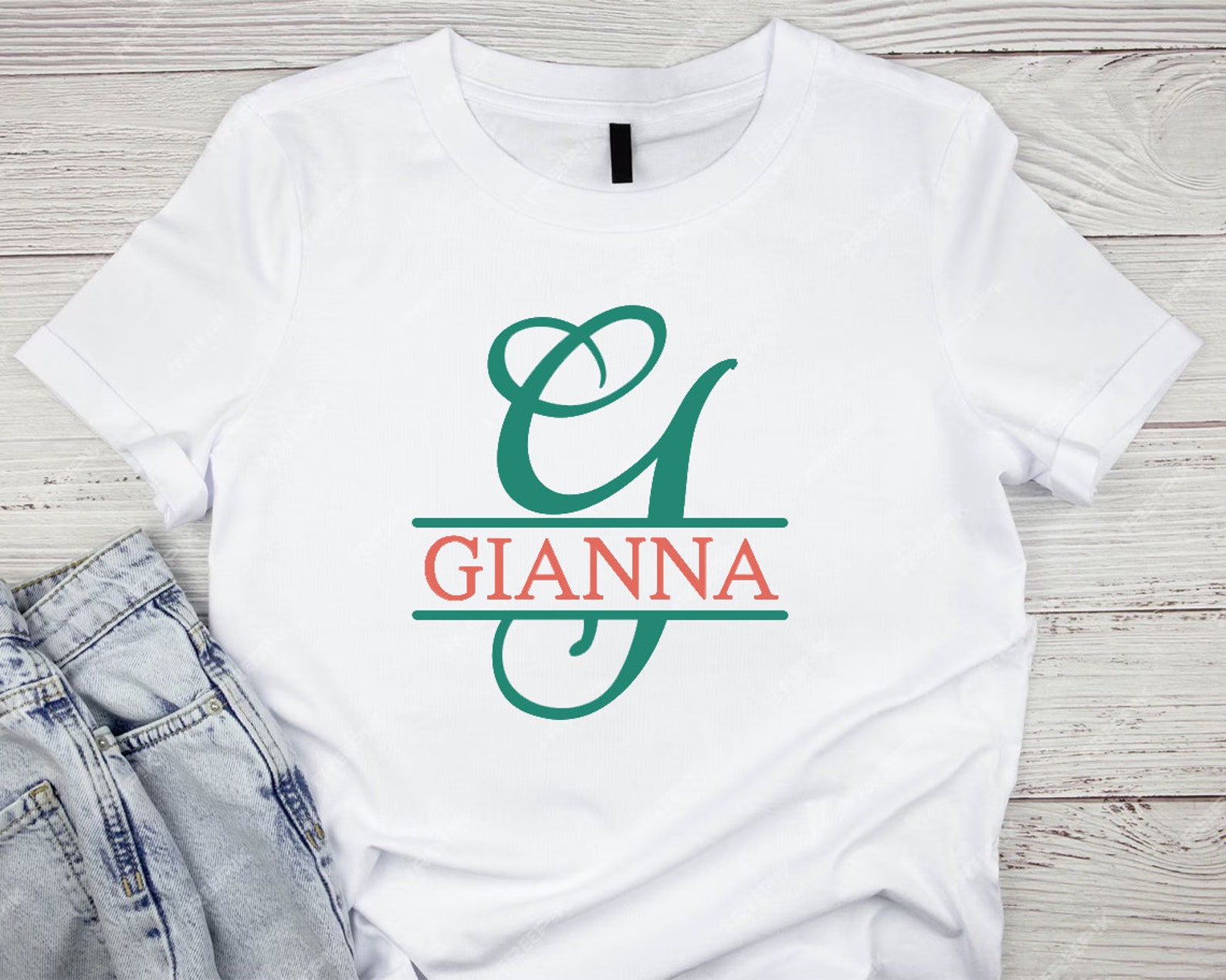 Split Monogram Alphabet SVG Font, Monogram Font SVG, Split Monogram ...