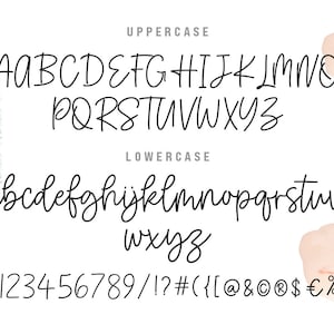 Script Font, Cursive Font, Cricut Font, Handwritten Font, Signature ...