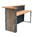 Reclaimed Wood Reception Desk - Etsy