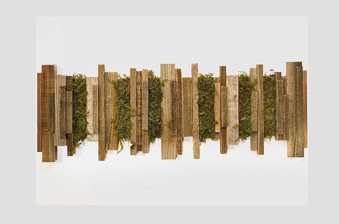 Rustic Mini Hanging Garden / Moss Art | Etsy