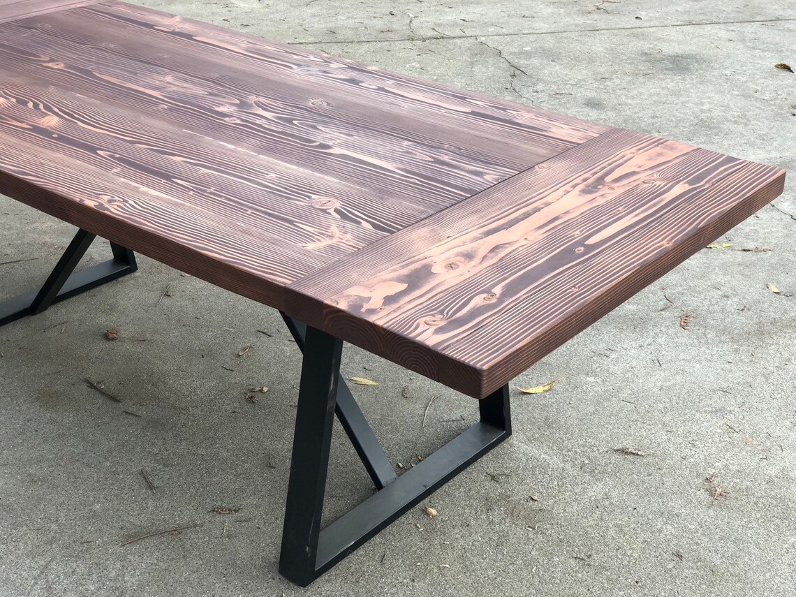 Reclaimed Douglas Fir Dining Table - Etsy