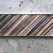Diagonal Pattern / Reclaimed Wood Wall Art - Etsy