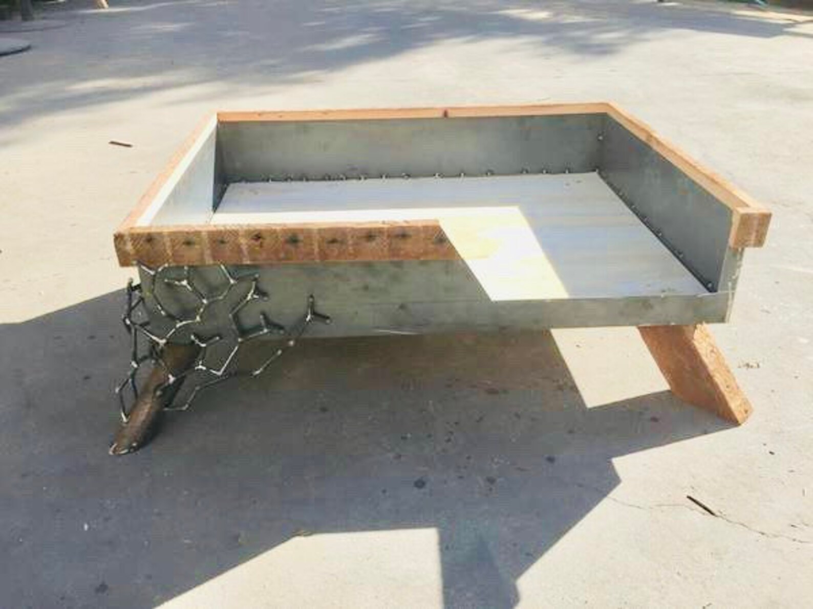 Modern Rustic Dog Bed - Etsy