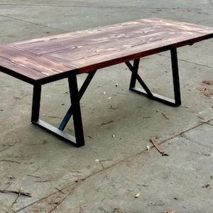 Reclaimed Douglas Fir Dining Table - Etsy