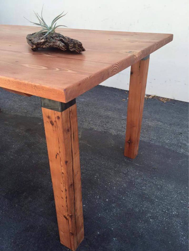 Reclaimed Douglas Fir Dining Table - Etsy