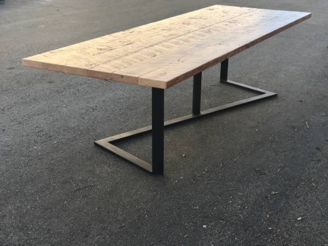 Reclaimed Wood Dining Table - Etsy
