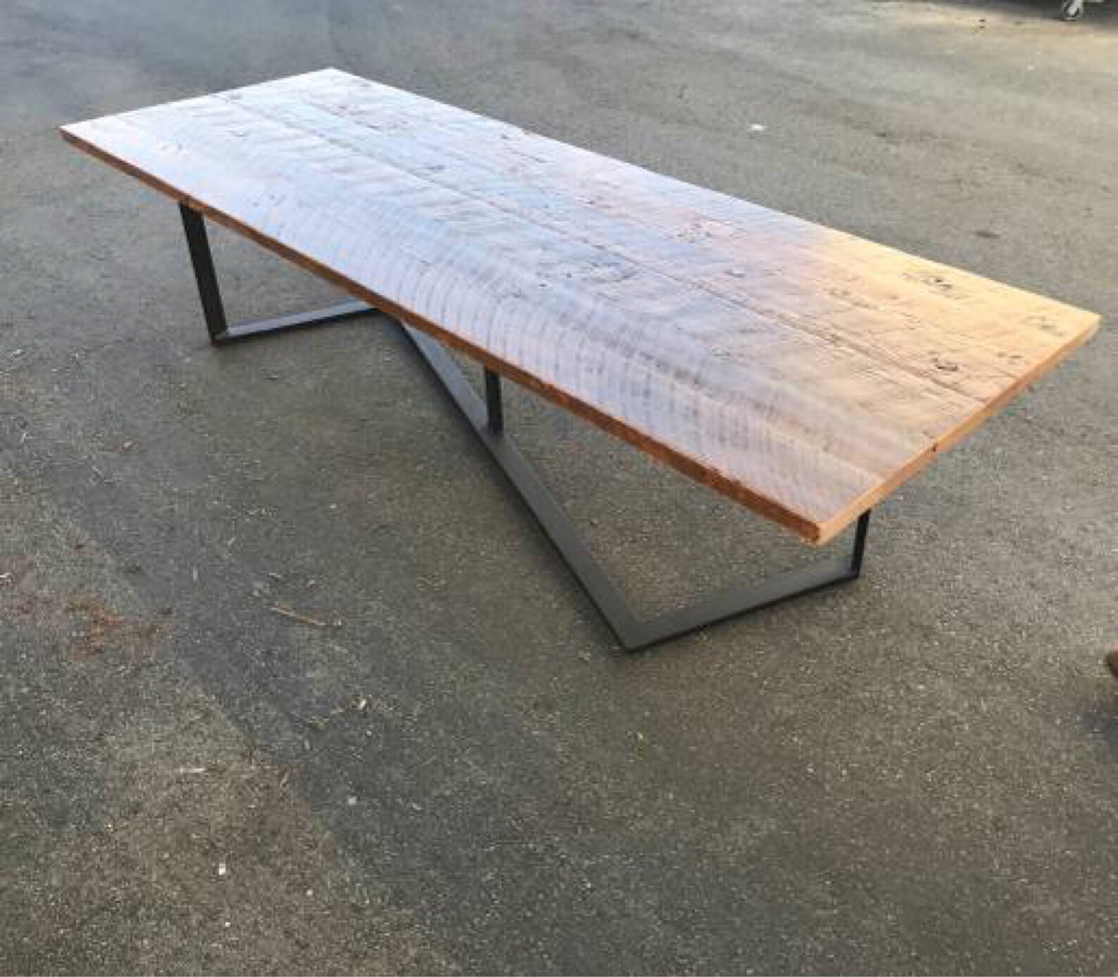 Reclaimed Wood Dining Table - Etsy