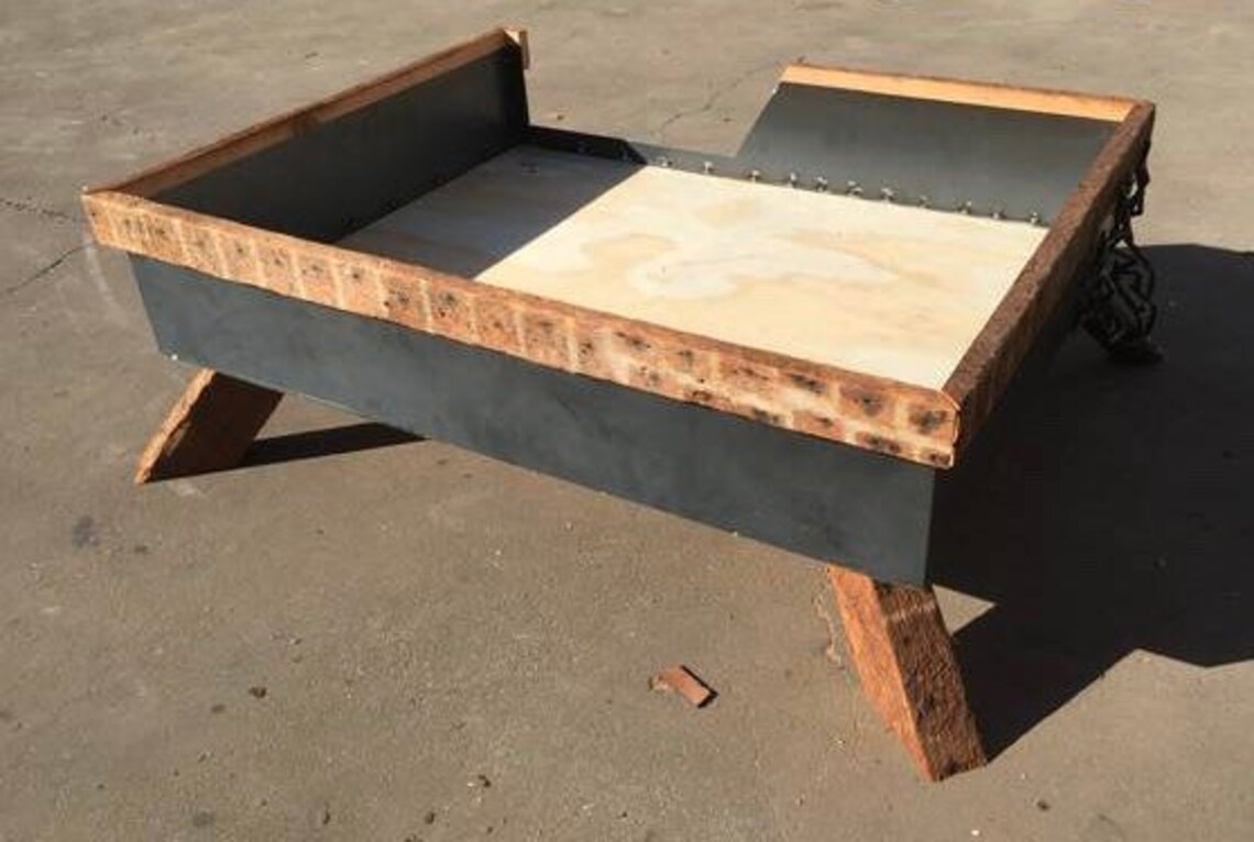 Modern Rustic Dog Bed - Etsy