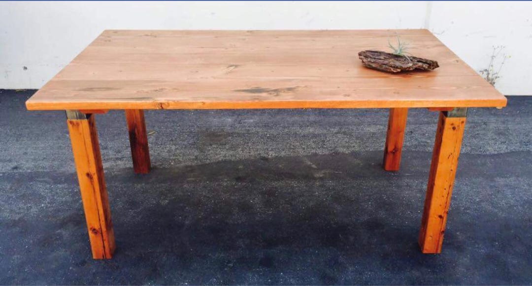 Reclaimed Douglas Fir Dining Table - Etsy