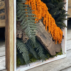 Autumn Moss Box Art - Etsy
