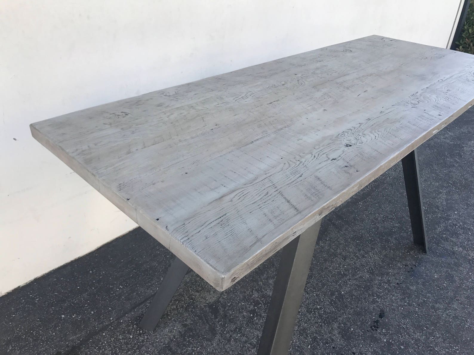 Reclaimed wood Bar table | Etsy