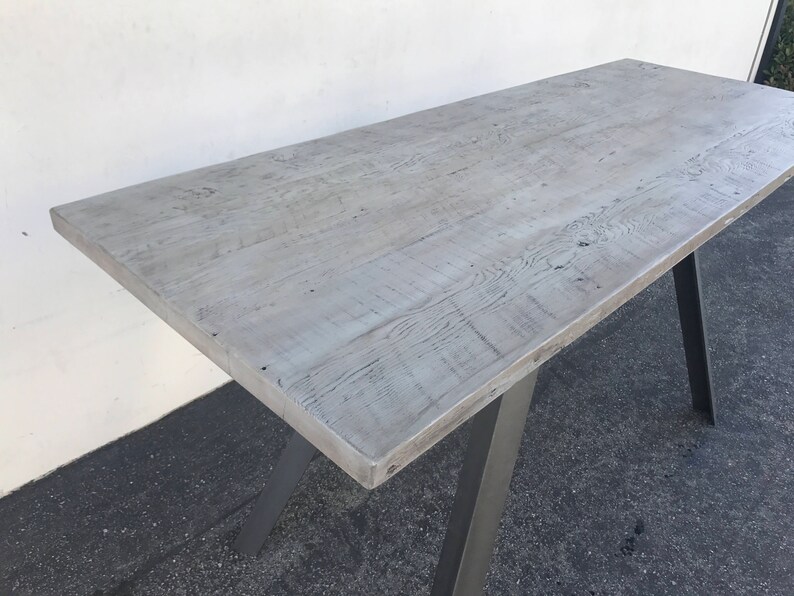 Reclaimed wood Bar table | Etsy