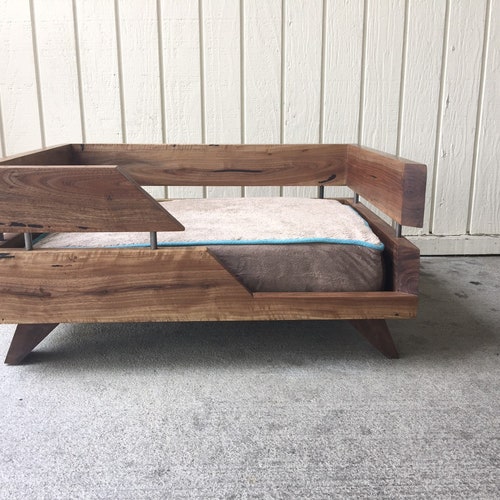 Modern Rustic Dog Bed - Etsy