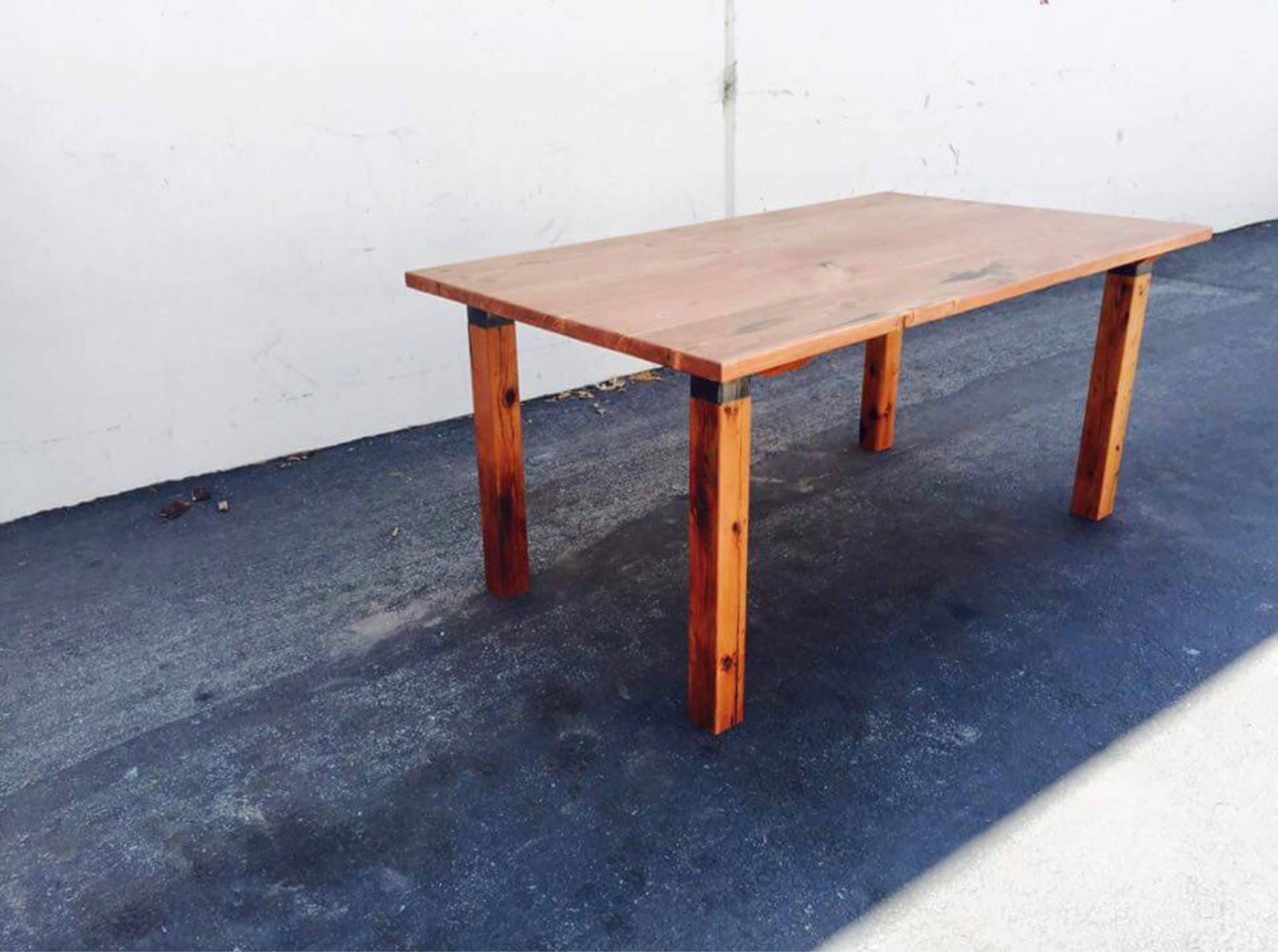 Reclaimed Douglas Fir Dining Table - Etsy