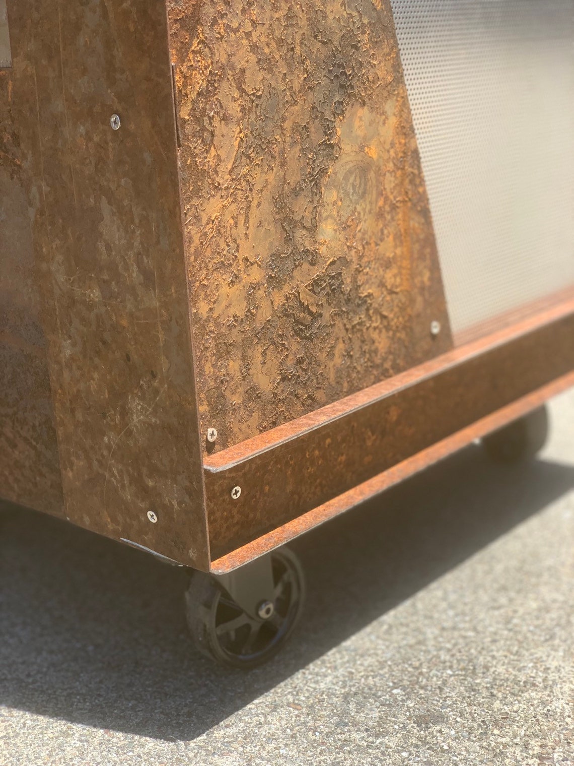 Hostess Desk Hostess Stand Mixed Metal Design - Etsy