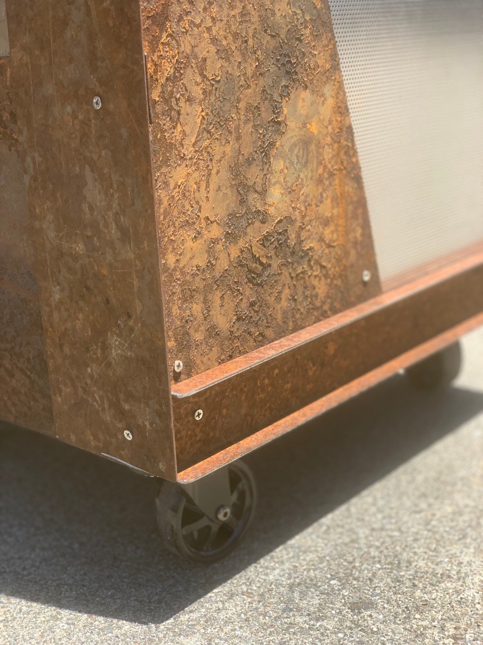 Hostess Desk Hostess Stand Mixed Metal Design - Etsy