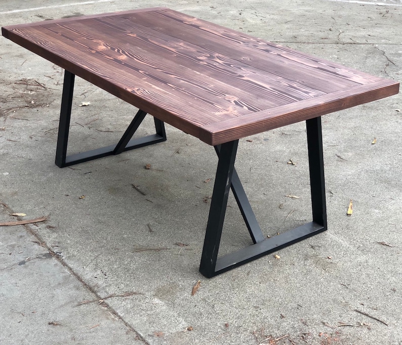 Reclaimed Douglas Fir Dining Table - Etsy