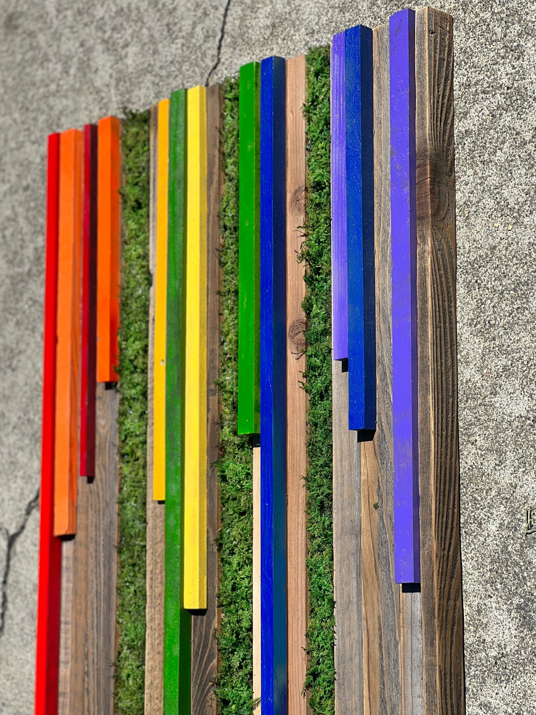 Rainbow Garden - Etsy