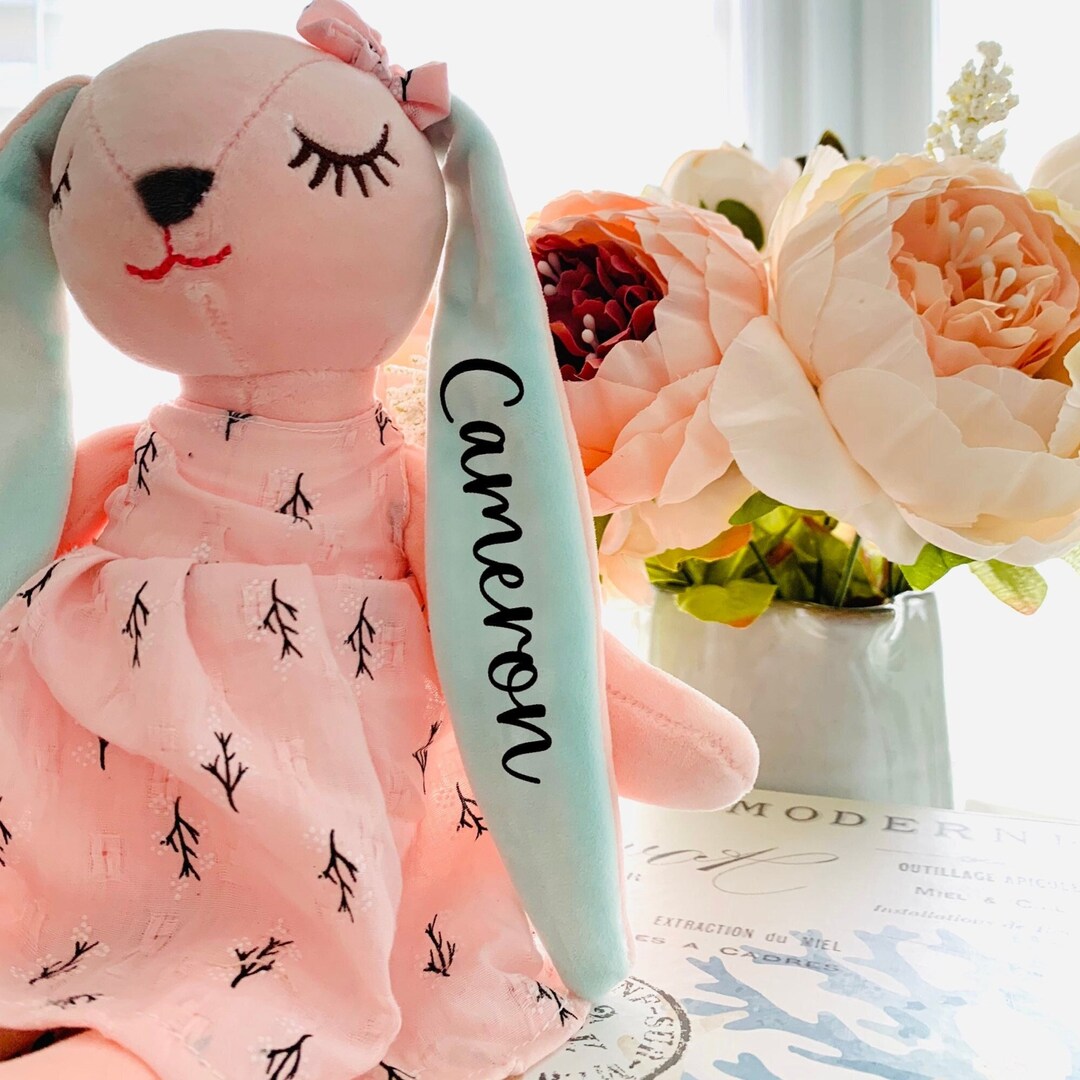 Personalized Baby Gifts for Girl-bunny Baby Girl Gift-personalized Kids ...