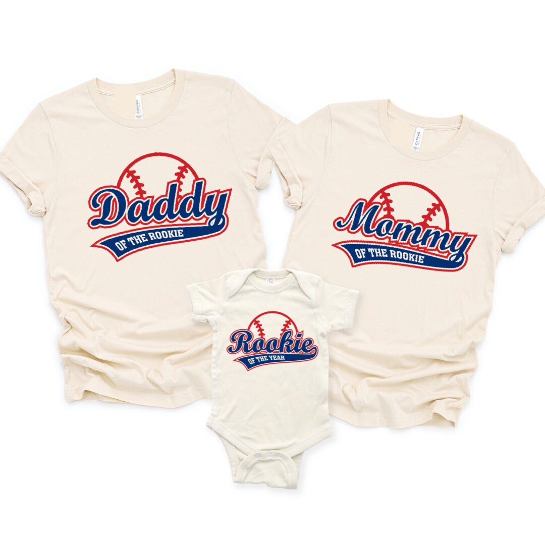 Baseball Birthday Shirt-rookie of the Year Birthday-baseball Family ...