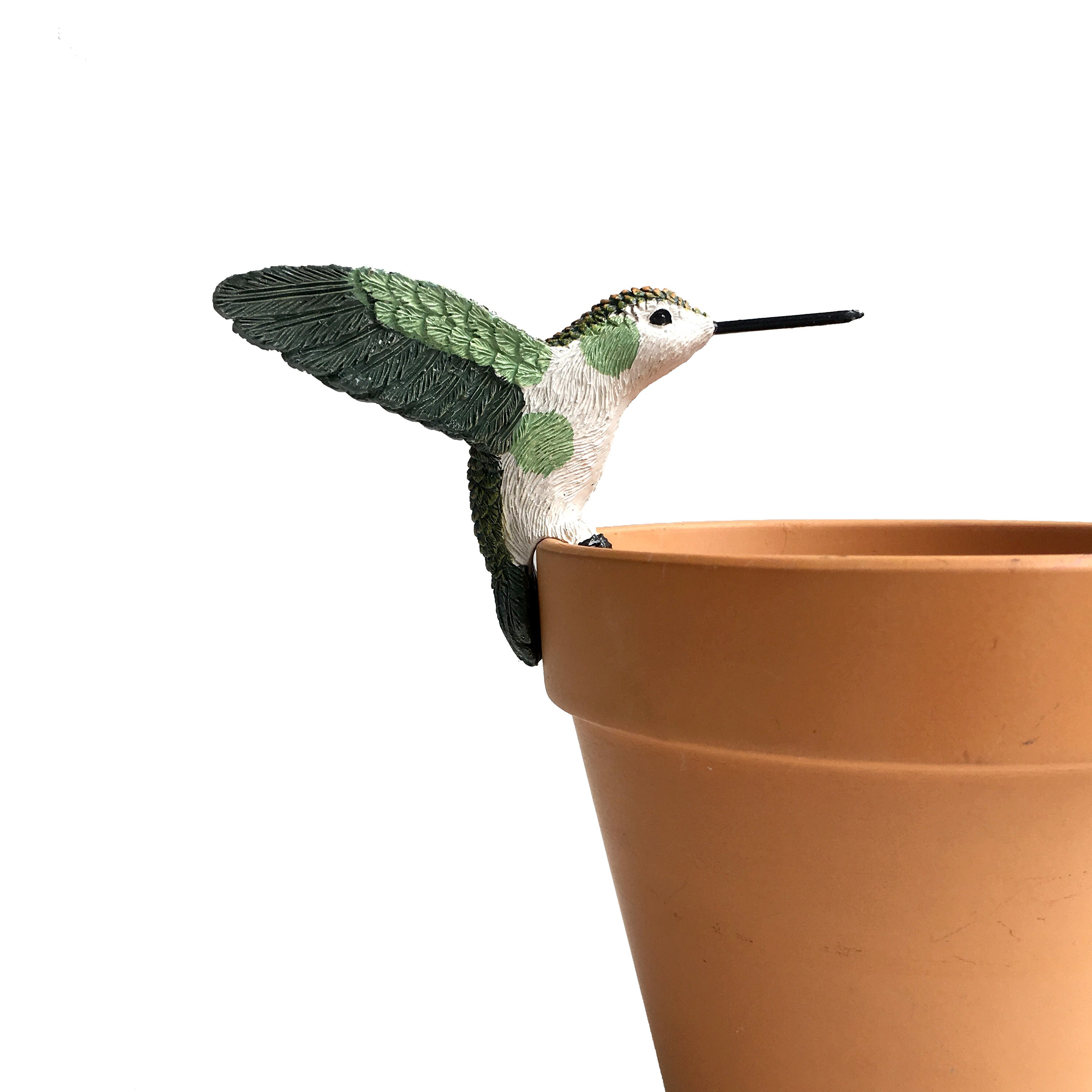 Yard Art Polyresin,animal Pot Hanger,garden Decoration ,tiny Cute ...